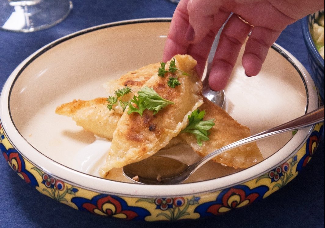 Ryba's Pierogi with Spinach and Caramelized Onions - Seasonal Roots