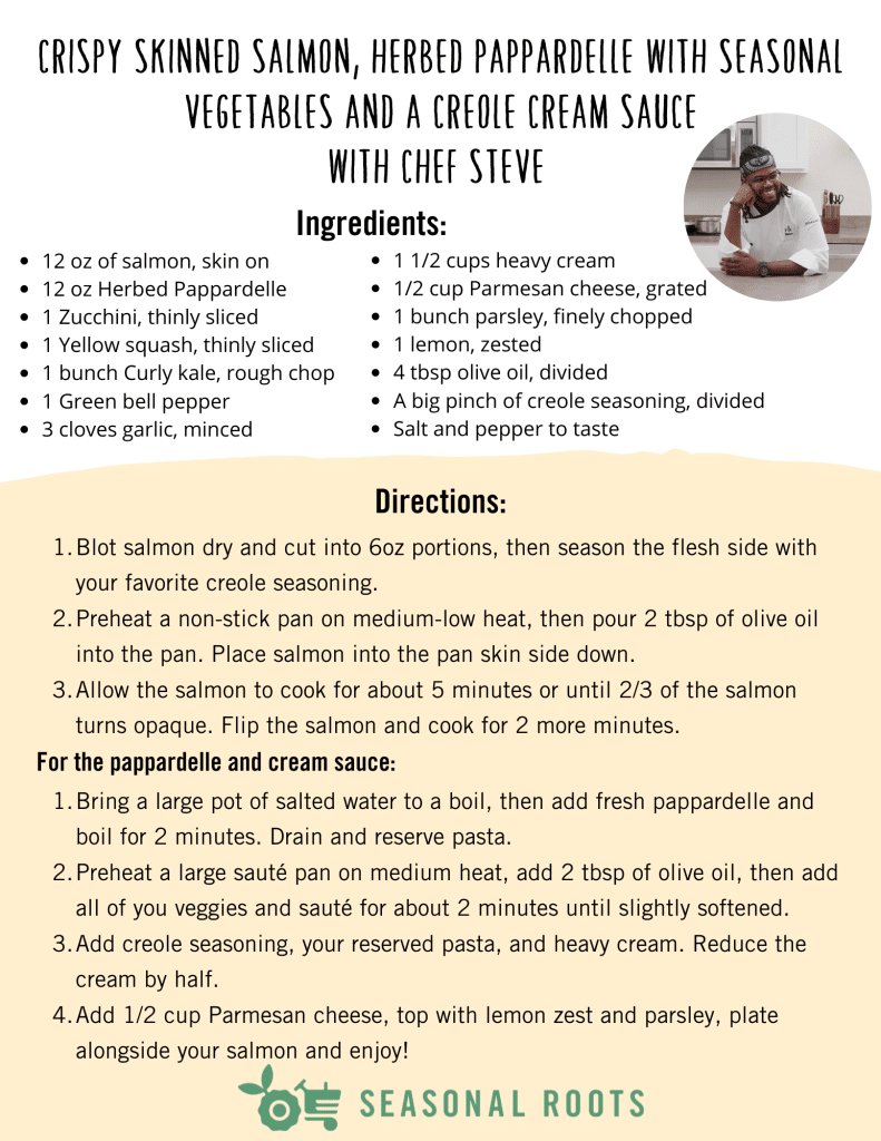 Chef Steve Glenn Live Cooking Event - Seasonal Roots