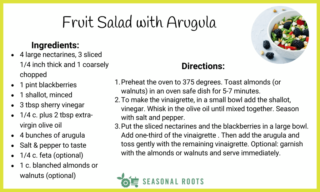 Seasonal Eating: Summer Recipes