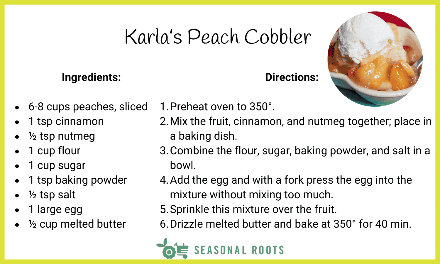 5 Peachy Recipes