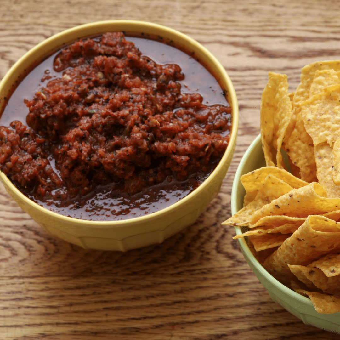 Roasted Spring Salsa - Seasonal Roots